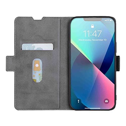 BANLEI2U Phone Cover Wallet Folio Case for Oppo Reno 6 PRO Plus 5G, Premium PU Leather Slim Fit Cover for Reno 6 PRO Plus 5G, Shock Resistance, White