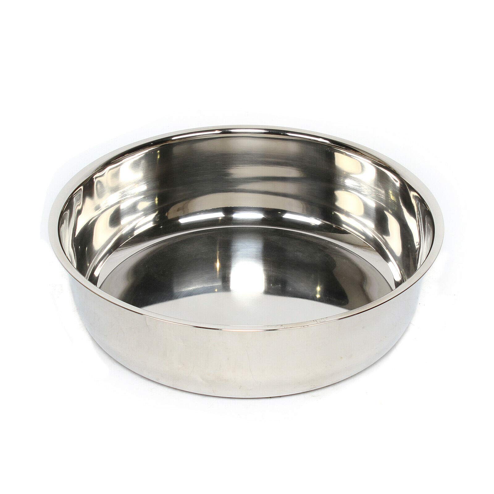 Full Size Stainless Steel Chafing Dish Buffet Set, Round/Rectangular Catering Warmer Set with Food Trays & Mirror Cover, Thick Stand Frame Food Warmer for Kitchen Party Banquet (Round)