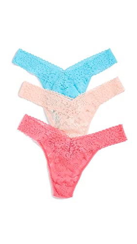 hanky panky, Daily Lace Original Rise Thong 3 Pack, One Size fits 4-14