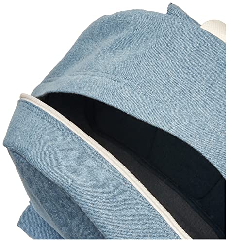 American Apparel Unisex Cotton Canvas School Bag, Light Wash, One Size