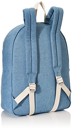 American Apparel Unisex Cotton Canvas School Bag, Light Wash, One Size