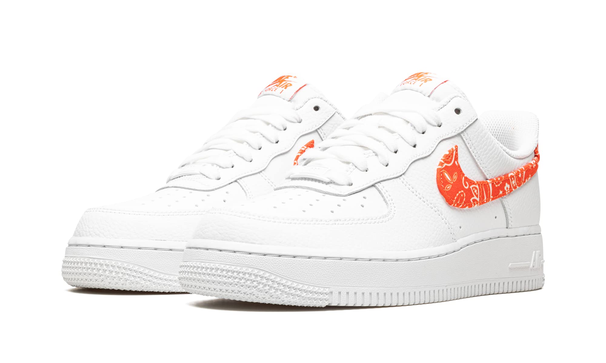 Nike Womens Air Force 1 Low DJ9942 102 Orange Paisley - Size 5W