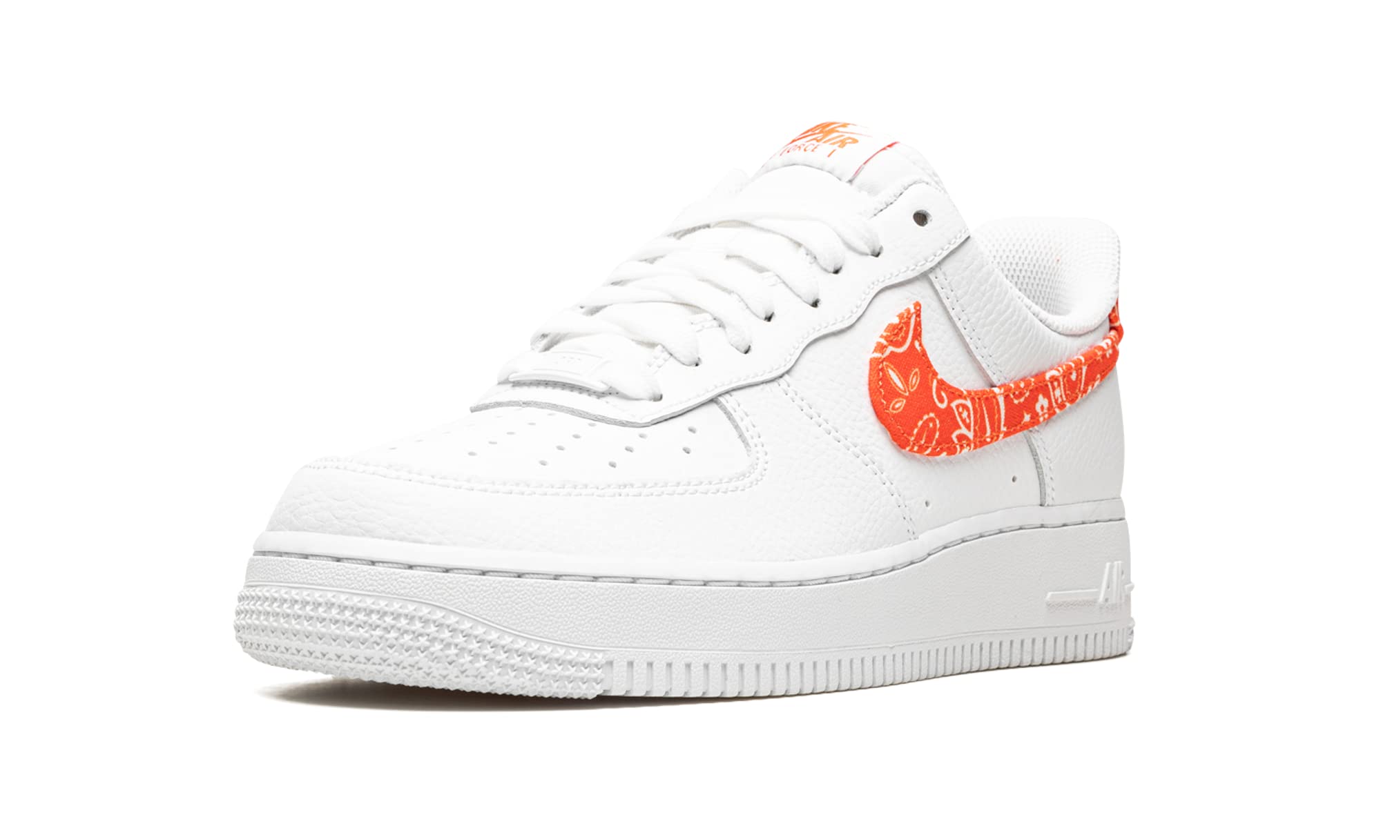 Nike Womens Air Force 1 Low DJ9942 102 Orange Paisley - Size 5W