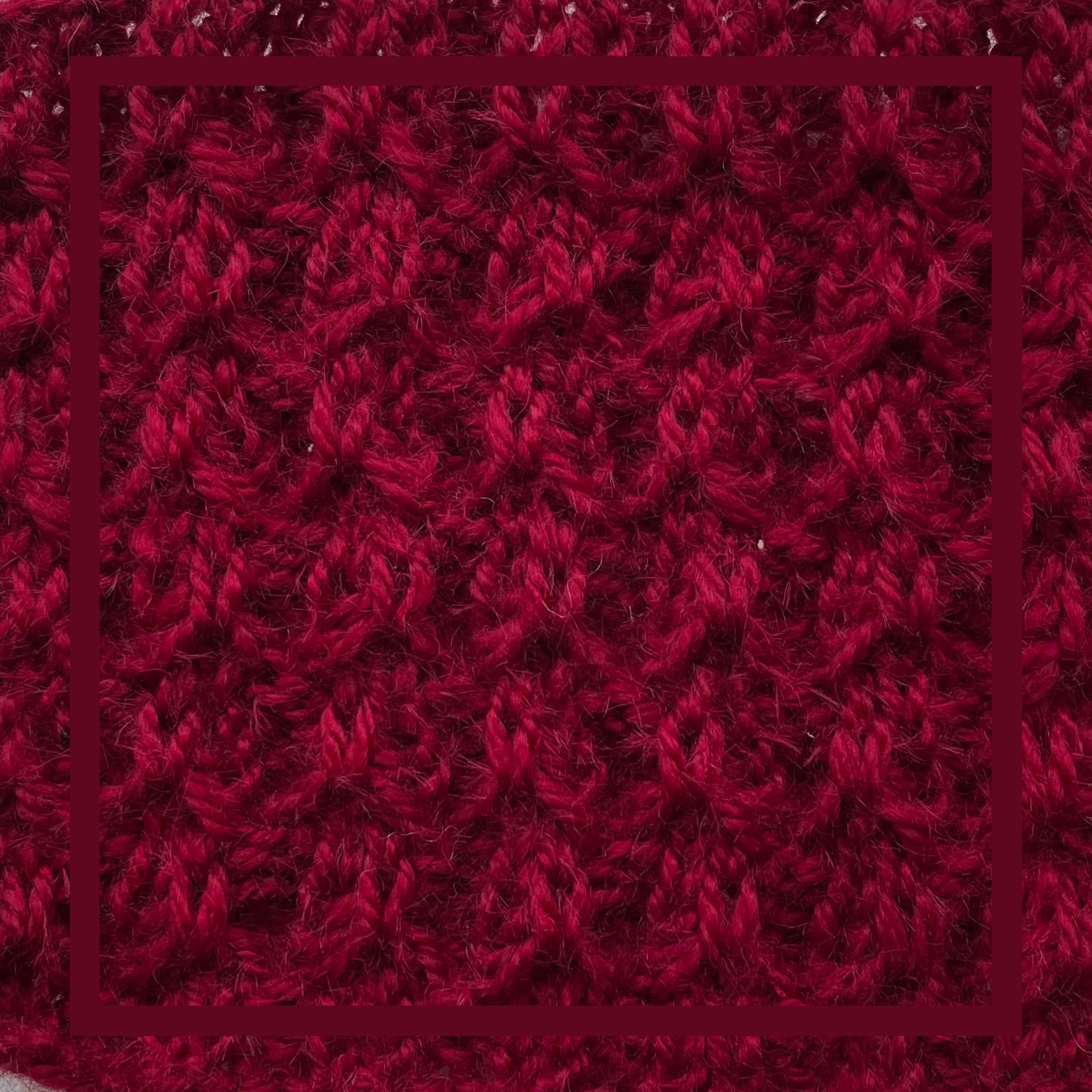 Woolen Delights Soft Wool Yarn for Crocheting, 3 Skeins, 522Yds/300G, Free Patterns - #4 Medium Aran/Heavy Worsted Weight Wool Yarn for Knitting - Crimson Red