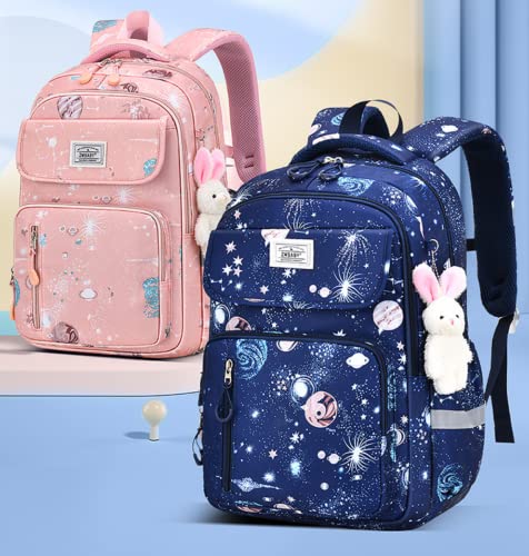 HUIHSVHA Laptop Backpack, Large Capacity College School Bag, Casual Travel Daypack Bookbag for Boys Girls Students
