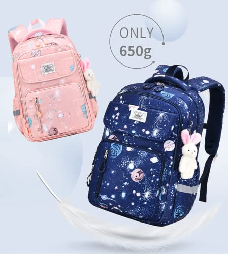 HUIHSVHA Laptop Backpack, Large Capacity College School Bag, Casual Travel Daypack Bookbag for Boys Girls Students