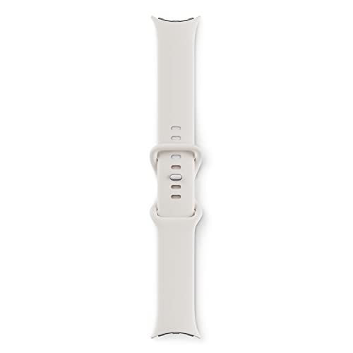 Google Pixel Watch 1st Gen (Previous Model) - Android Smartwatch with Fitbit Activity Tracking - Heart Rate Tracking Watch - Polished Silver Stainless Steel case with Chalk Active band - LTE