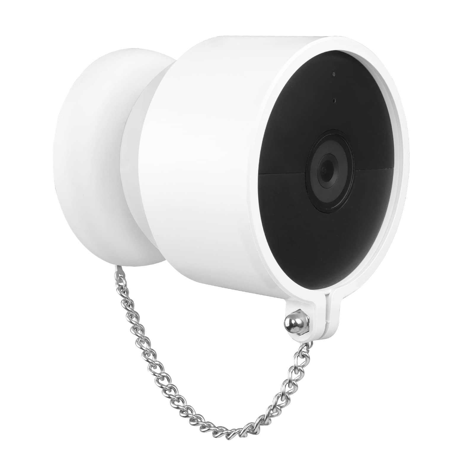 VOMENC Anti-Theft Chain Mount for Google Nest Cam Outdoor Camera, Only Compatible with Google Nest Cam Outdoor Security Camera Anti-Theft Case (1-Pack)