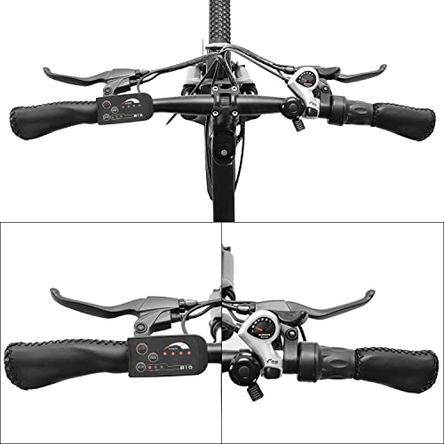 ECOTRIC 26" Electric Bike 350W Bruthless Motor 36V/12.5AH Removable Lithium Battery Powerful Electric City Bicycle Mountain Ebike Suspension Fork Throttle and Pedal Assist UL Certified
