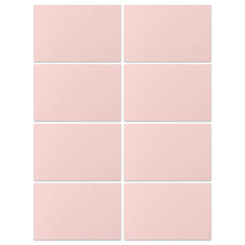 SGHUO 8 Pcs 4"x6" Pink Rubber Carving Blocks Linoleum Block Stamp Making Kit