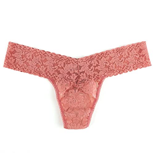 hanky panky Women's Low Rise Thong 3 Pack Prnt Box, Natural Rhythm, One Size