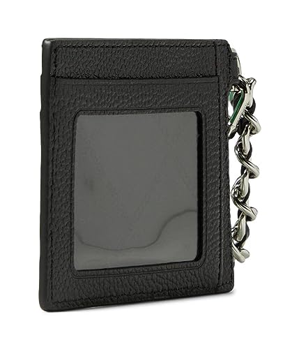 Michael Kors Jet Set Charm Small Id Chain Card Holder Black 1 One Size