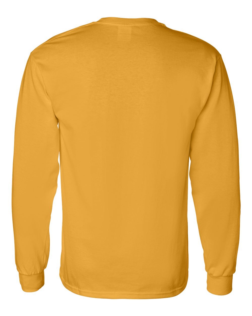 CreateMyTee | Emporia State University Long Sleeve T-Shirt (Gold, Large)
