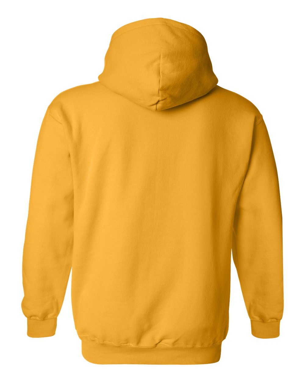 CreateMyTee | Emporia State University Hooded Sweatshirt (Gold, X-Large)