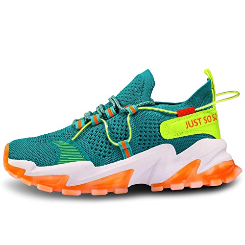 Yelang Womens Running Shoes Lightweight Breathable Mesh Non Slip Sneakers Athletic Walking Shoes,US 5.5,Lake Blue