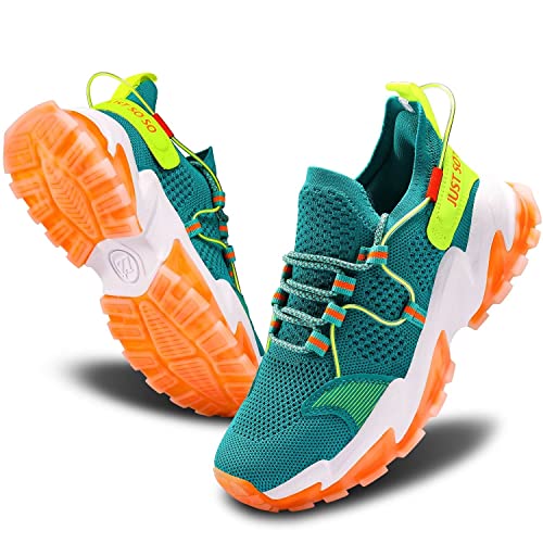 Yelang Womens Running Shoes Lightweight Breathable Mesh Non Slip Sneakers Athletic Walking Shoes,US 5.5,Lake Blue