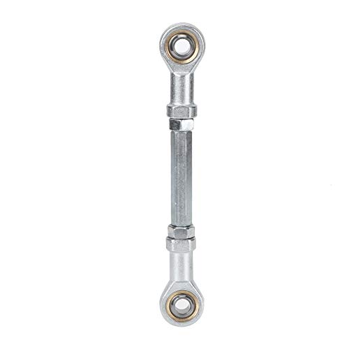 Aramox 2pcs 150mm -170mm 8mm Steering Tie Rod Kit Ball Joint Motorcycle Steering Column Joint Steering Tie Rod for 49cc Electric Mini ATV Kart