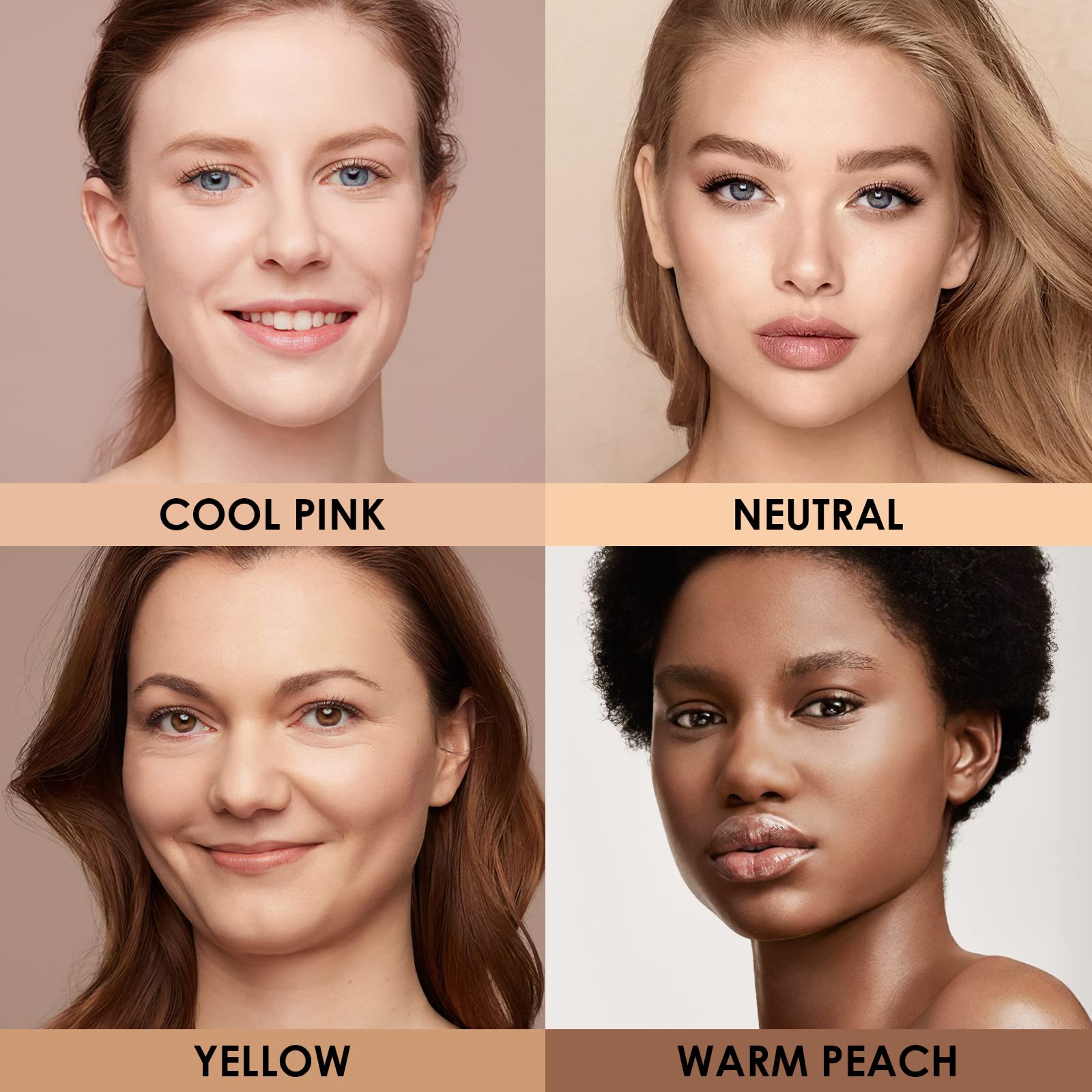 FOCALLURE PerfectBase Lasting Poreless Liquid Foundation, Medium to Full Coverage with Matte Finish, Covers Blemishes & Under-Eye Circles for All Skin Types, YL23 ALMOND