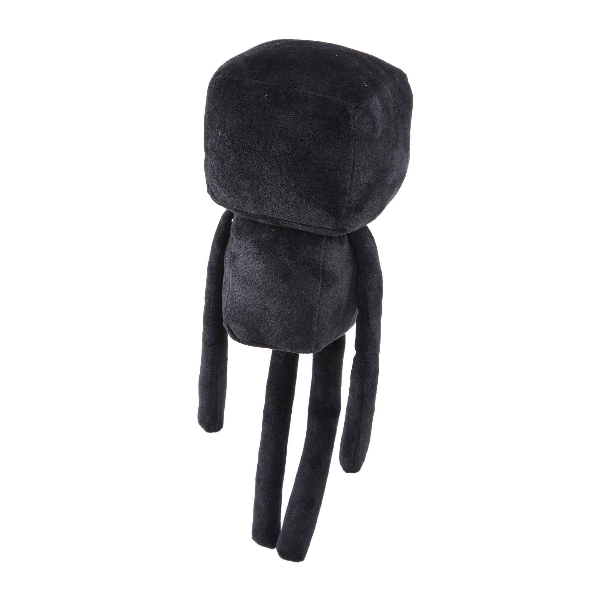 Mattel Minecraft Basic 8-inch Plush Enderman Figure, Soft Doll Inspired by Video Game Character, Collectible Toy