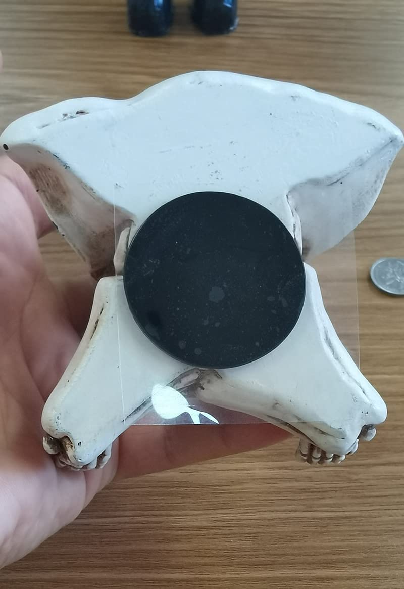 Cute Medidating Skull Dashboard Phone Holder for Car, Car Phone Mount, Skull Car Interior Accessories, Home Office Gothic Halloween Decorations