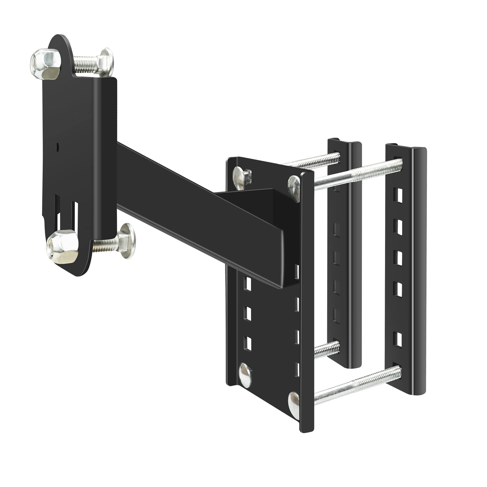 SOSERIVD Spare Tire Carrier Fits 4 & 5 & 6 Lugs Trailer Wheels on 4", 4.5'', 4.75'', 5'' and 5.5'' Bolt Patterns, Holds up to 150Lbs, Easy to Install