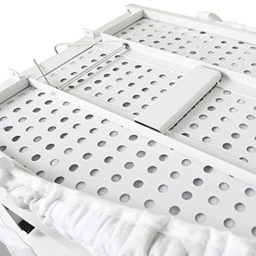 Closet Pull-Out Ironing Board Retractable 180 Degree Rotation Ironing Board Portable Folding Iron Board for Sewing, Craft Room, Household, Dorm 19.6" W x 13.7" D x 4.3" H