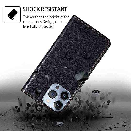 BANLEI2U Phone Cover Wallet Folio Case for Oppo Reno 6 PRO Plus 5G, Premium PU Leather Slim Fit Cover for Reno 6 PRO Plus 5G, Good Touch, Black