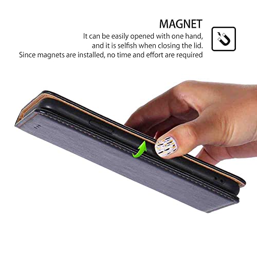 BANLEI2U Phone Cover Wallet Folio Case for Oppo Reno 6 PRO Plus 5G, Premium PU Leather Slim Fit Cover for Reno 6 PRO Plus 5G, Good Touch, Black