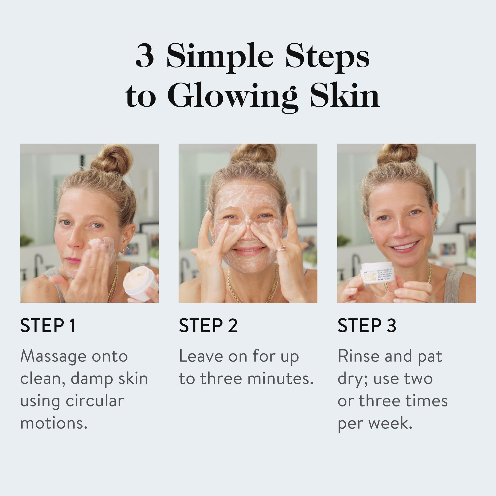 goop Beauty Microderm Exfoliator | Microdermabrasion Scrub to Smooth Textured Skin | Physical & Chemical Exfoliant | Micro-Exfoliating Minerals & Glycolic Acid | 1.7 fl oz