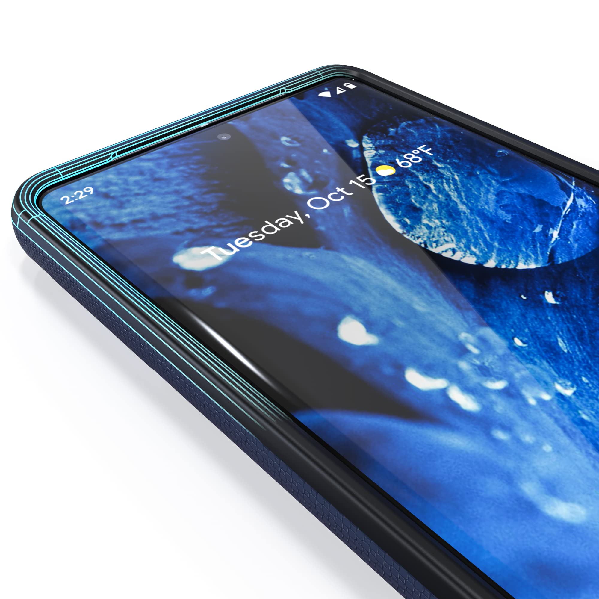 Crave Dual Guard for Google Pixel 7 Pro Case, Shockproof Protection Dual Layer Case for Google Pixel 7 Pro - Navy