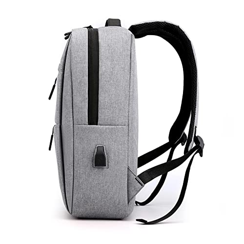 SMART, USB Charging Port in laptop backpack,Water-Repellent Design Fits 15.6-inch Laptop (GREY) 1333