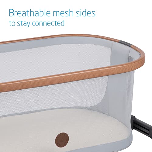 Maxi-Cosi Iora Bedside Bassinet, 4 Height Positions to Choose from?, Essential Grey