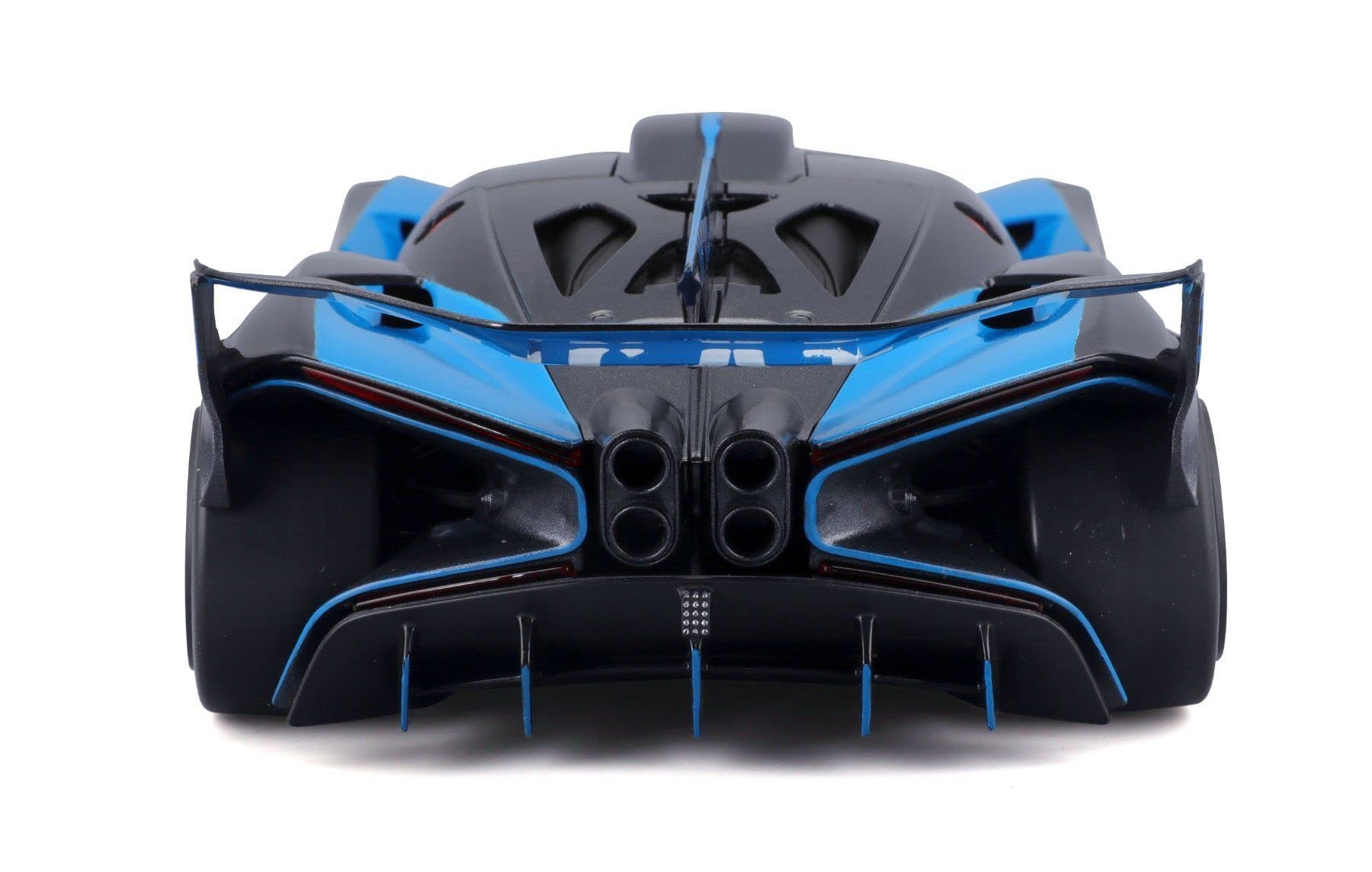 Bburago - 1/18 Scale Model Compatible with Bugatti Bolide W16 8.0 2020 Sports Car Die-Cast Scale Model Replica Miniature (Blue), Kids