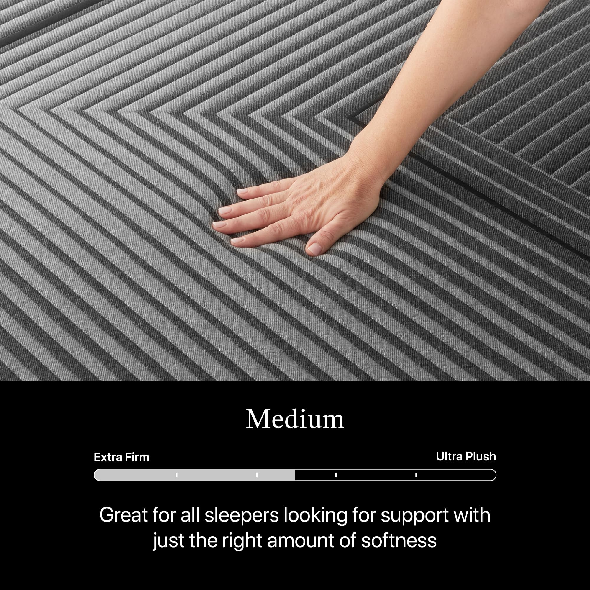Beautyrest Black Hybrid LX-Class 13.5β Medium Cal King Mattress, Cooling Technology, Supportive, CertiPUR-US, 100-Night Sleep Trial, 10-Year Limited Warranty