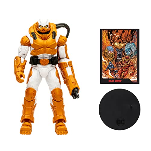 McFarlane Toys - DC Direct 7IN Figure with Comic - The Flash WV2 - Heatwave