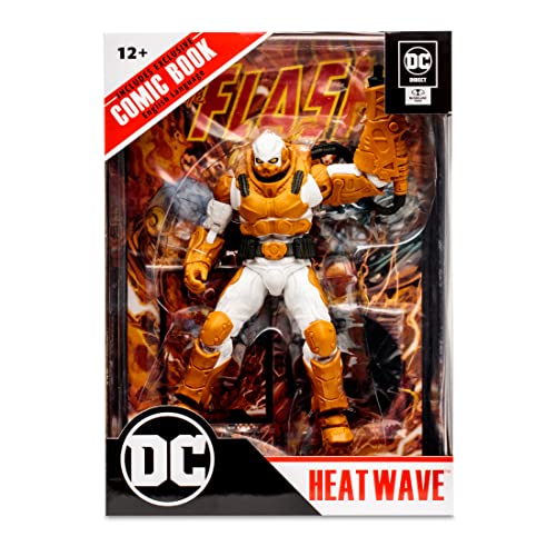McFarlane Toys - DC Direct 7IN Figure with Comic - The Flash WV2 - Heatwave
