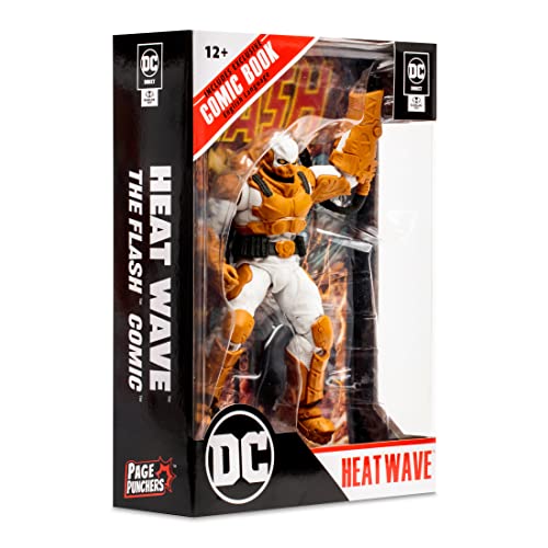 McFarlane Toys - DC Direct 7IN Figure with Comic - The Flash WV2 - Heatwave