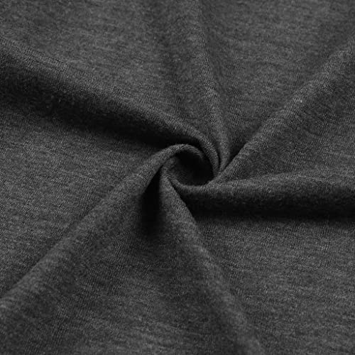 Hanweini Maternity Hoodie Tops Sweatshirt Casual Long Sleeve Ruched Pregnancy Shirt Tunics (Grey,Medium)