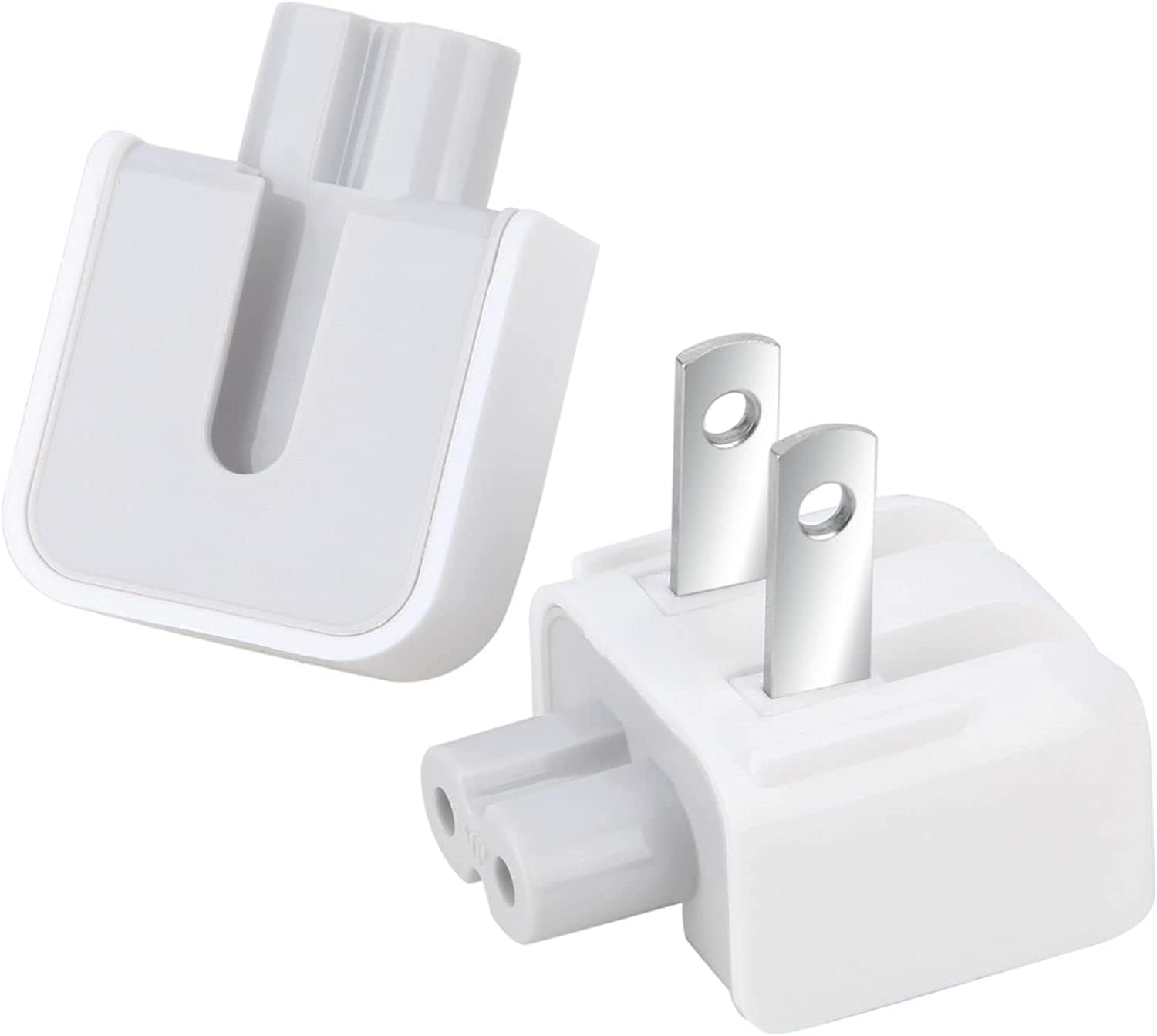 2 Pcs Mac AC Wall Adapter Plug Duckhead US Wall Charger AC Cord US Standard Duck Head for MacBook Mac iBook/iPhone/iPod AC Power Adapter Brick