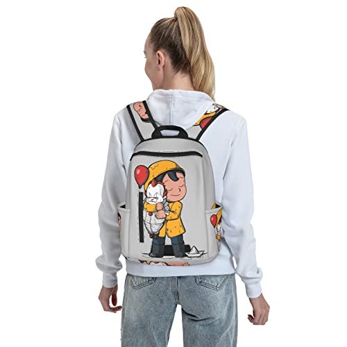 Business Unisex Durable Laptops Backpacks Work Cartoon Bookbags College School Computer Bag Gifts for Men/Women Girls