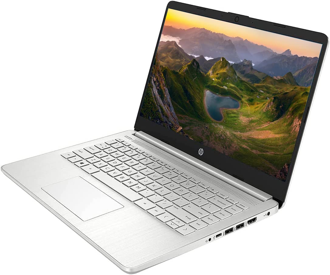 HP 14 inch FHD Laptop, AMD Ryzen 3 3250U Processor, 32GB DDR4 RAM, 1TB SSD, HDMI, USB Type-C, Wi-Fi, Webcam, Windows 11 Home, Silver