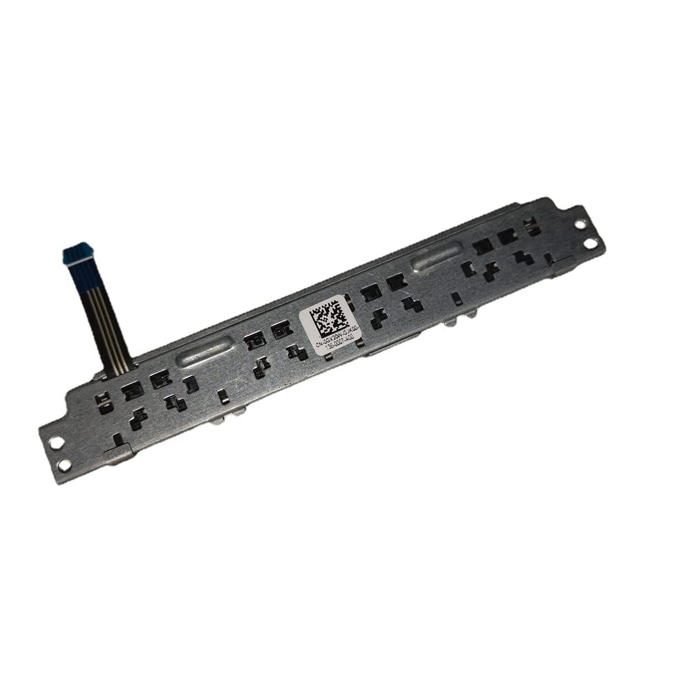 ruichuang L+R Touchpad Mouse Buttons Replacement for Dell Latitude 7480 7490 E7480 E7490 0GX20W Gray
