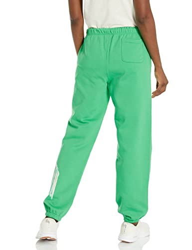 Champion Oversized Women’s, Comfortable, Midweight Sweatpants, 30”, Green Crisp, Large