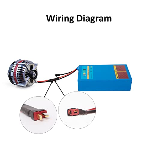Ebike Battery, 48V/20AH 35amp Lithium Battery Pack Li ion Battery for 2000W Motor Electric Bike Bicycle Scooter with 2A Charger