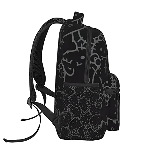 Cartoon Cat Backpack Casual Daypack Travel Laptop Backpack for Women Girl