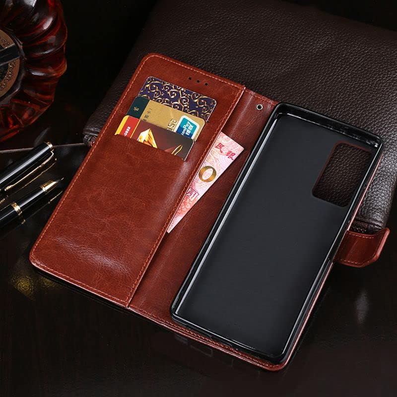 Case Compatible with Oppo Reno 6 Pro 5G,Leather Flip Wallet Case with Card Slot,Stand Holder and Magnetic Closure,Case for Oppo Reno 6 Pro 5G