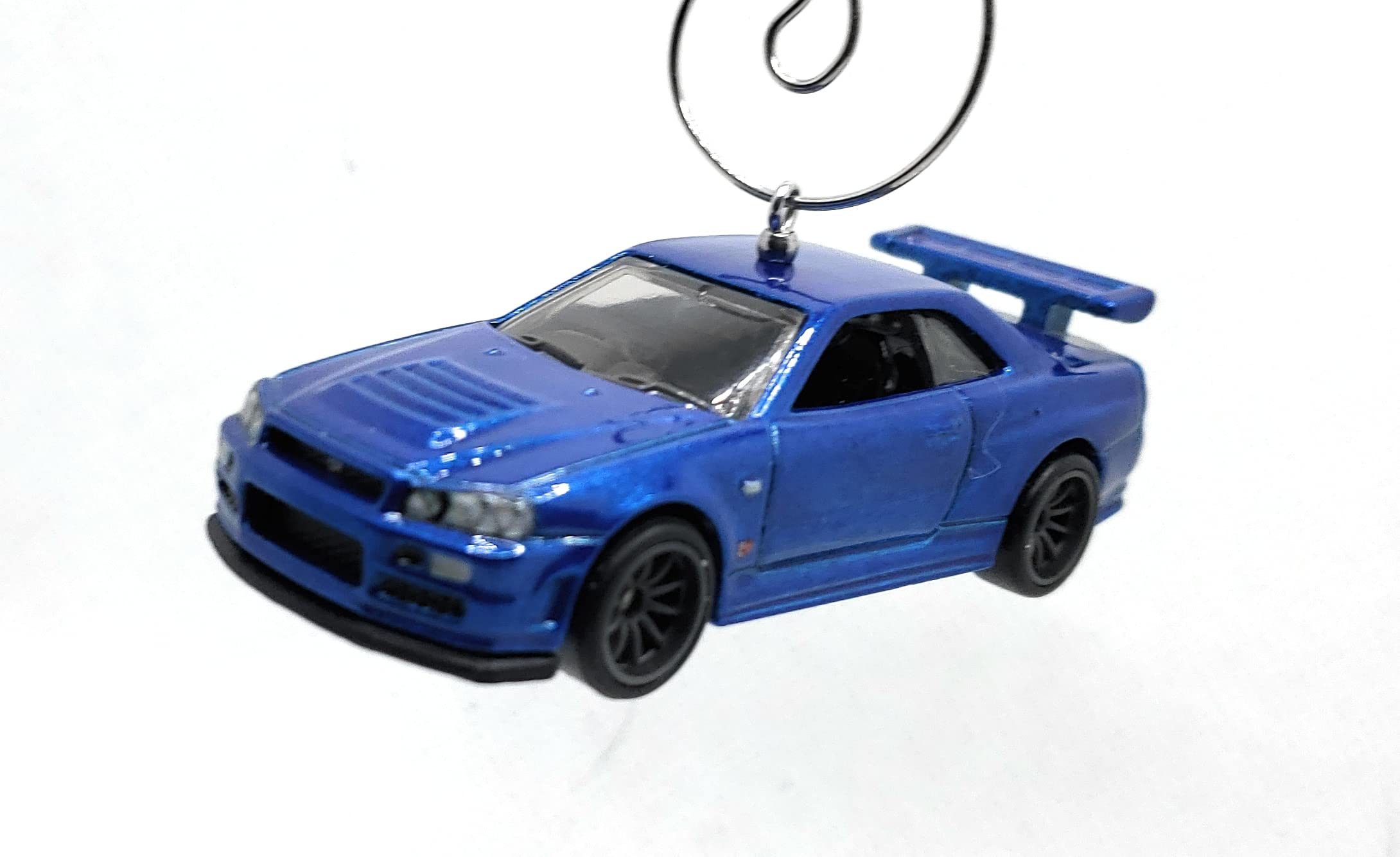 Christmas Ornament for Nissan Skyline GTR (BNR34) Blue
