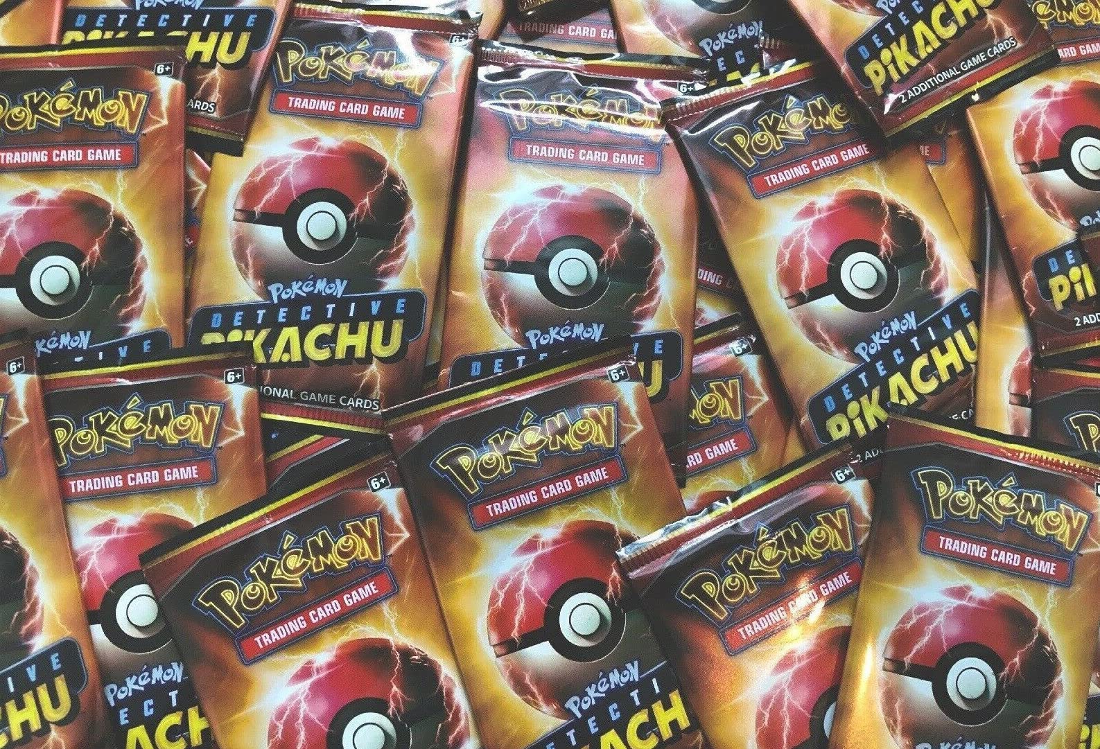 Detective pikachu Movie Promo Pack, 2 Additional Game Cards per Pack.