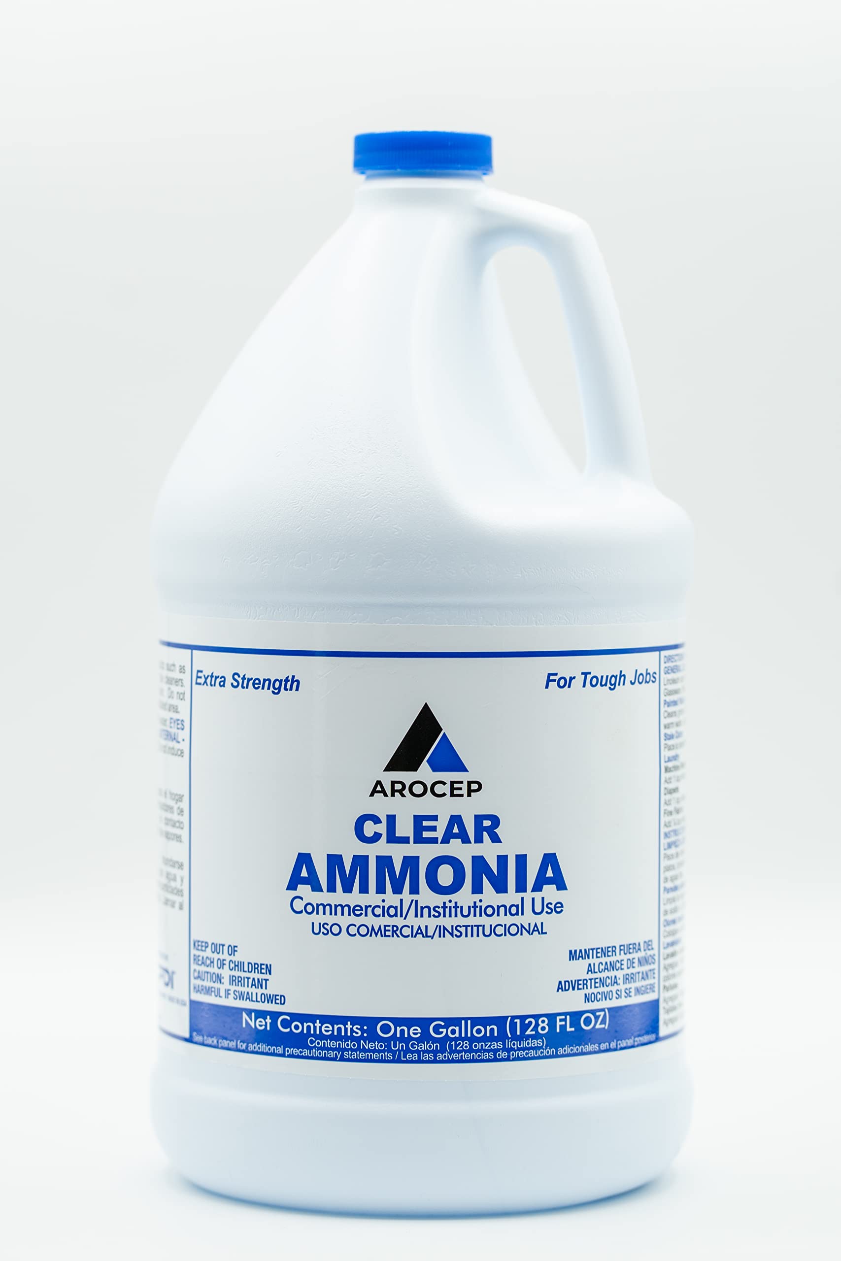 CPDI Clear Ammonia Cleaner Liquid, 1 Gallon, Multipurpose, Multi-Surface Cleaning Solution Removes Grease, Hard Water Stains, and Odors, Kitchen and Bathroom Use