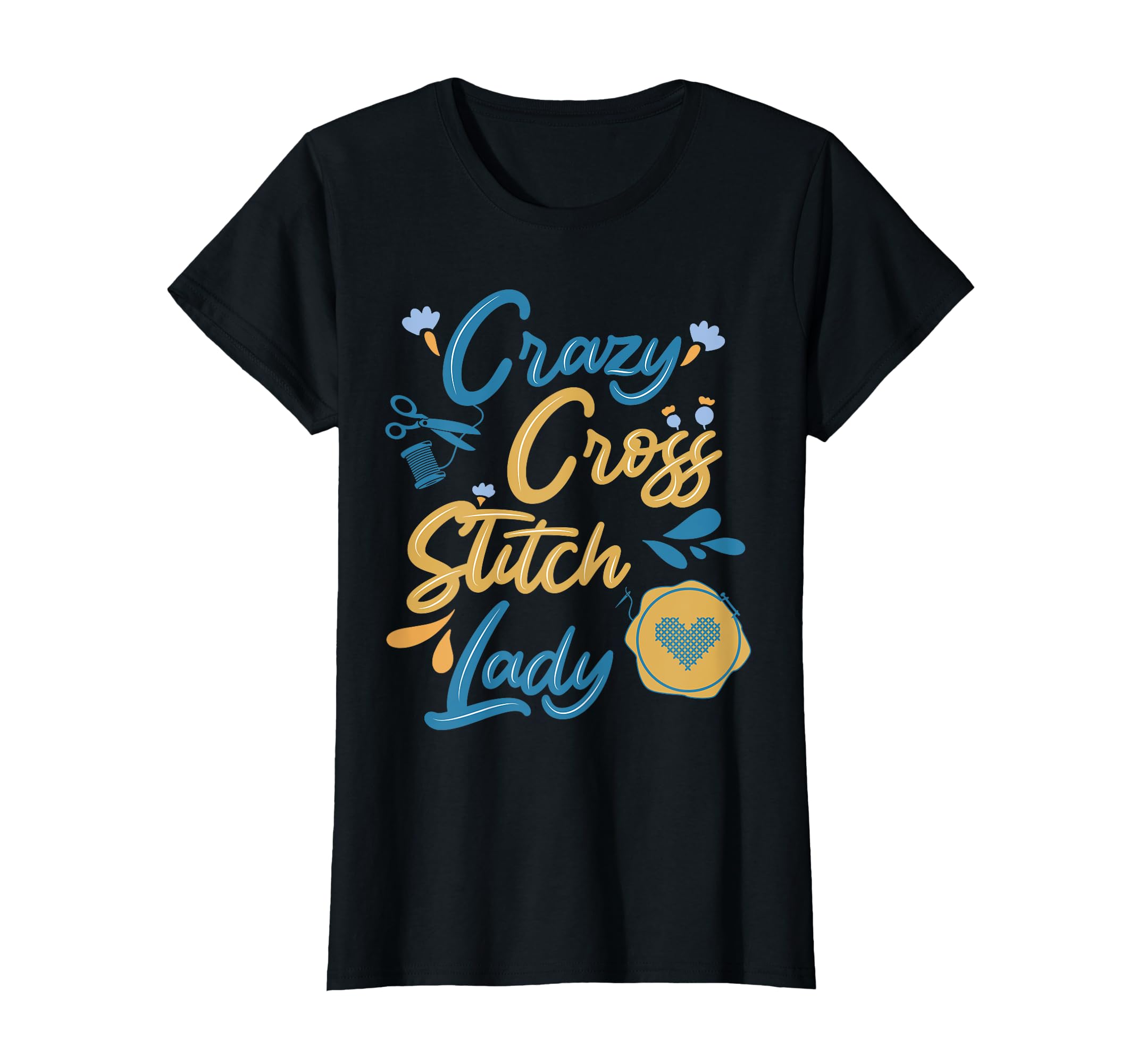 Crazy Cross Stitch Lady T-Shirt